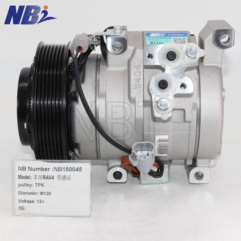 AC Compressor for Toyota Land Cruiser Prado 120 GRJ120L GRJ120 1GR-FE ...